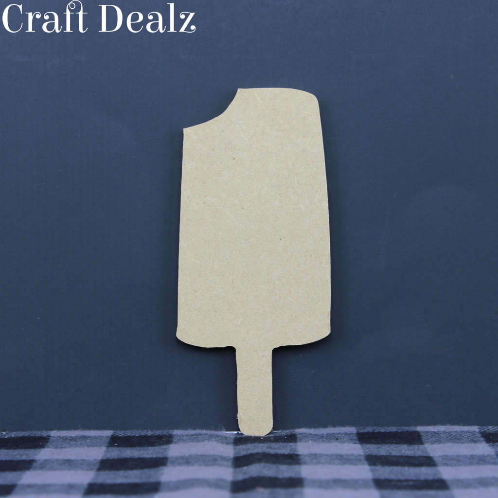Wooden Popsicle Cutout - Craft Dealz