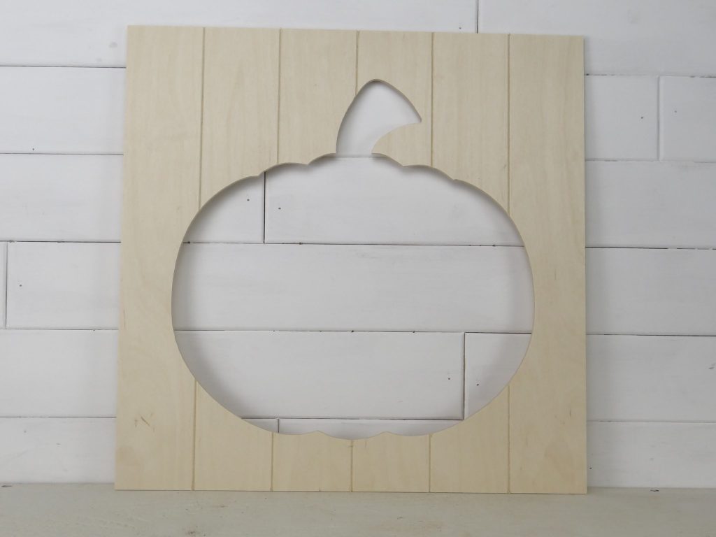 Wood Reverse Cutout Pumpkin - Craft Dealz™