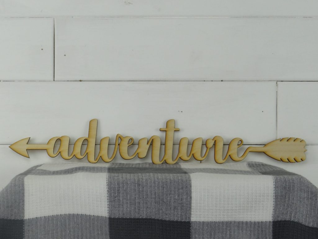 Adventure Arrow Word - Craft Dealz™