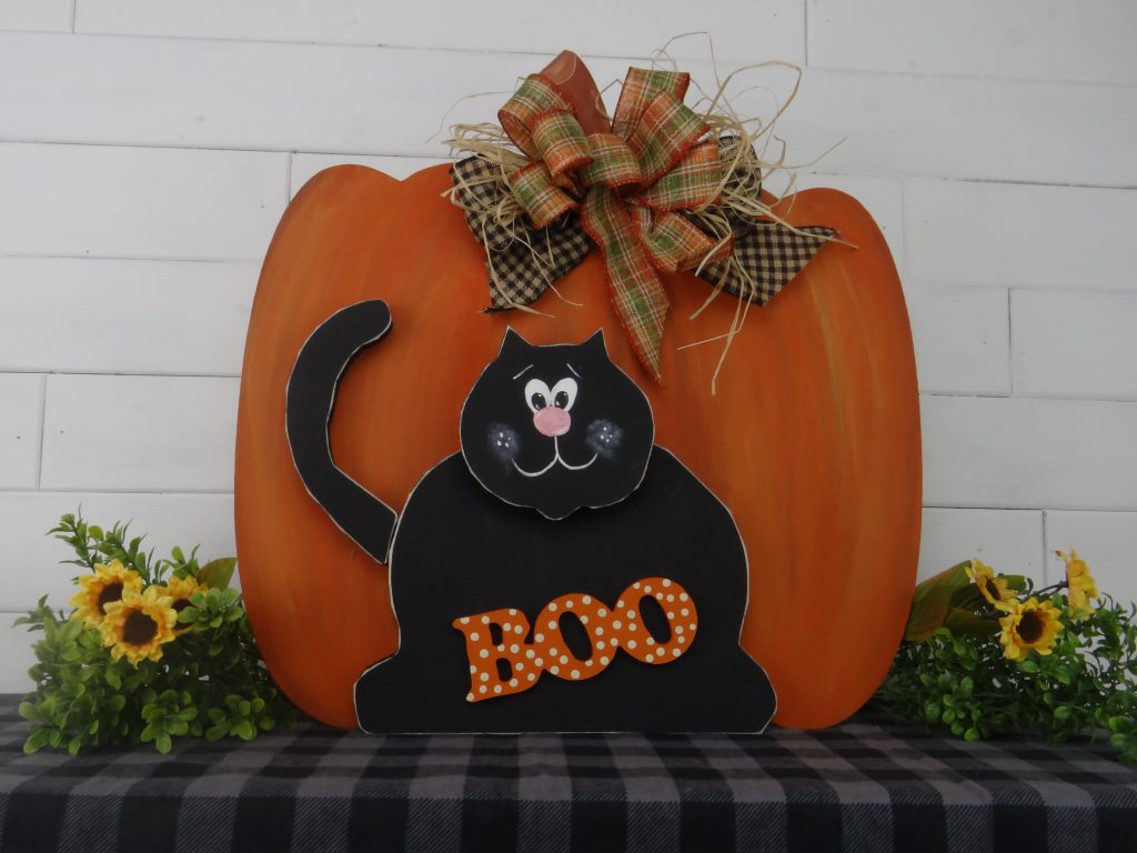Pumpkin and 3 Piece Cat kit – Craft Dealz