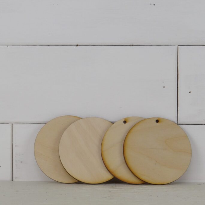Wooden Circle Cutouts | Wood Circles for Creating Signs & Crafts