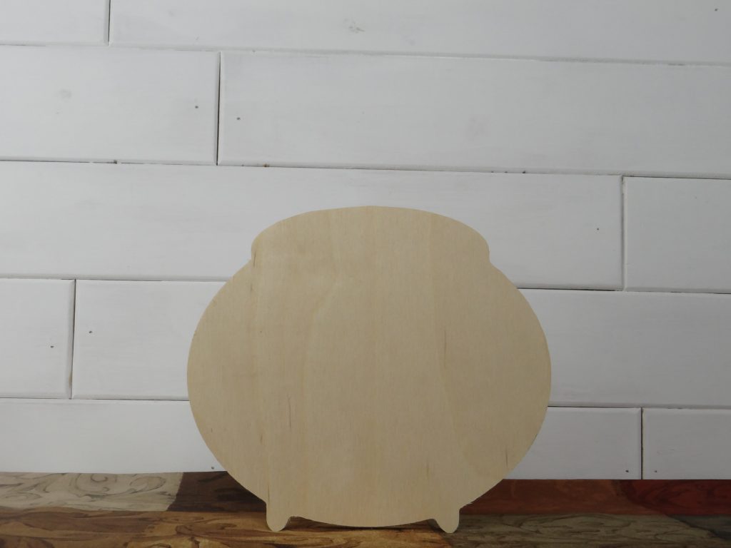 Wood Free Standing Cauldron - Craft Dealz