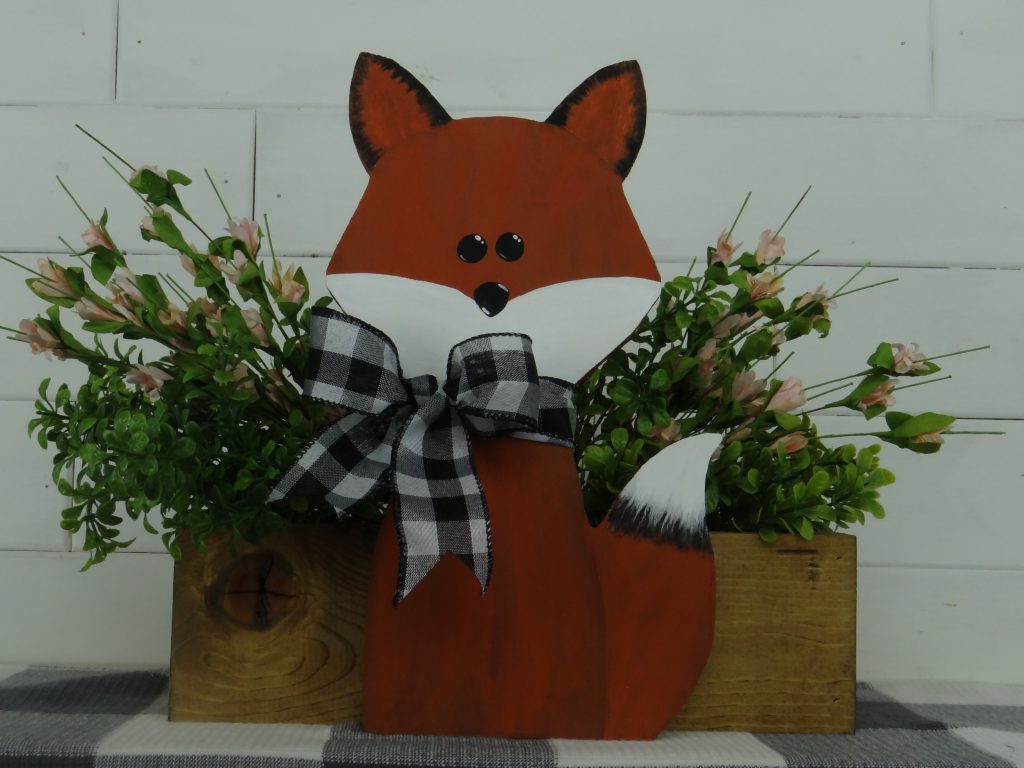 Wood Fox Cutout - Craft Dealz™