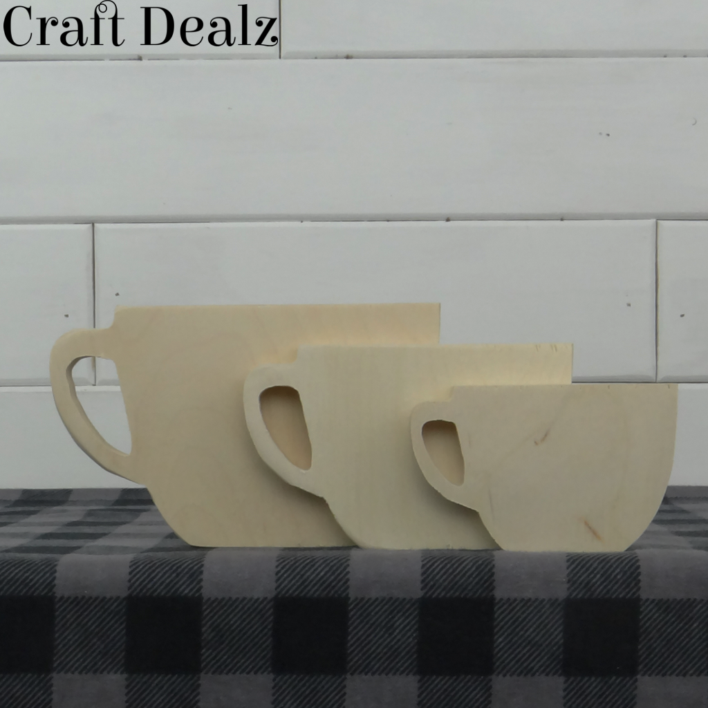 Freestanding Tea Cup Cutout - Craft Dealz