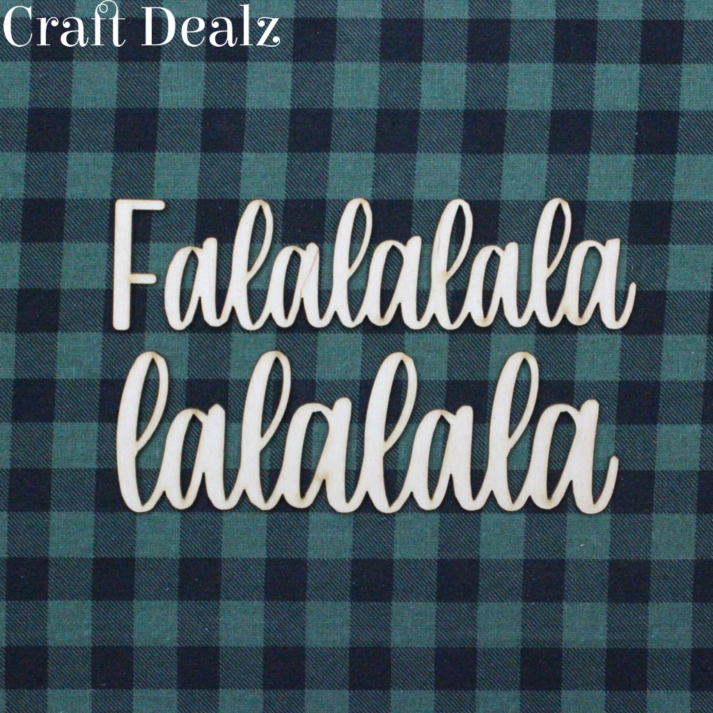 Laser Falalalala lalalala - Craft Dealz