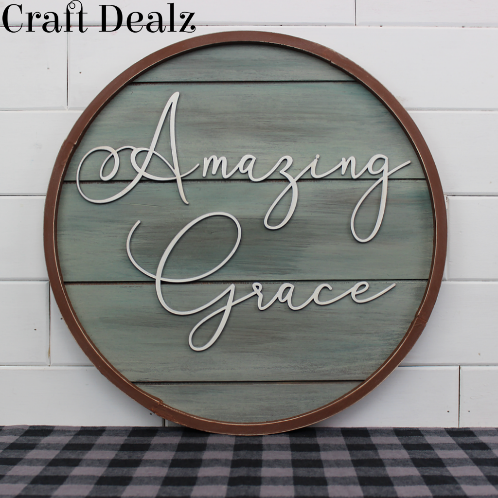 Laser Amazing Grace - Craft Dealz