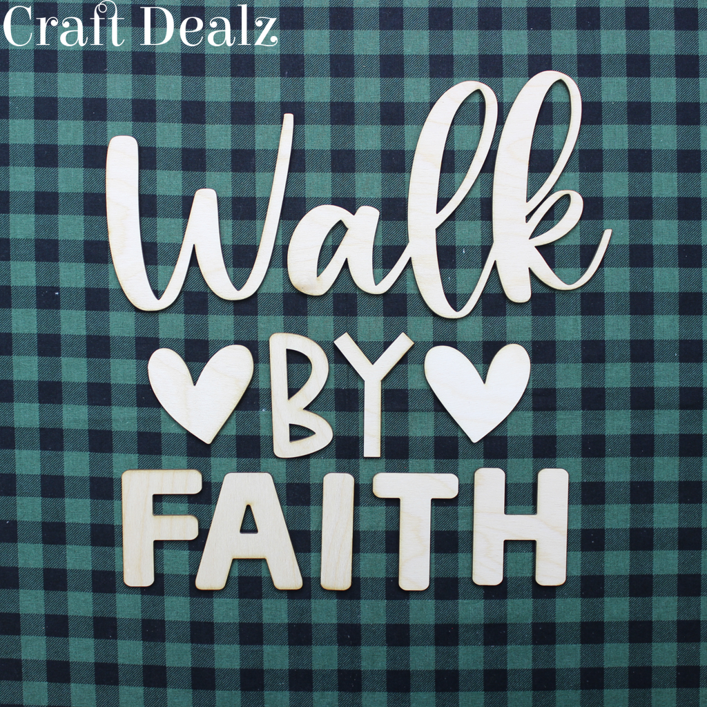 Laser Walk By Faith - Craft Dealz